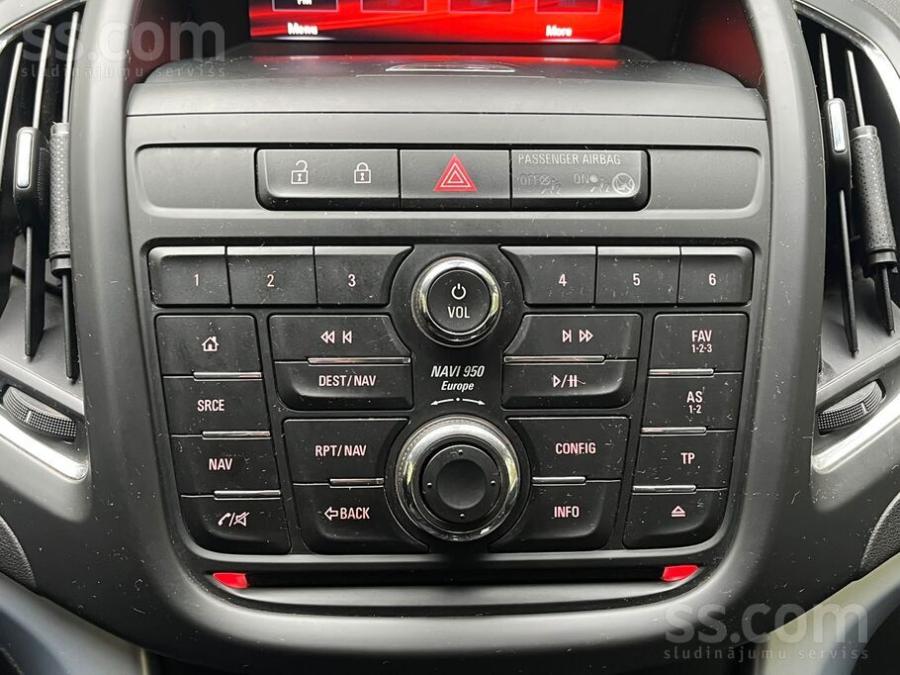 Black Opel Zafira 2014 in Riga, with an engine capacity of 1.60 L and mileage of 0 thousand km for 5199 €, photo 20 on AUTOMOTO.COM.LV