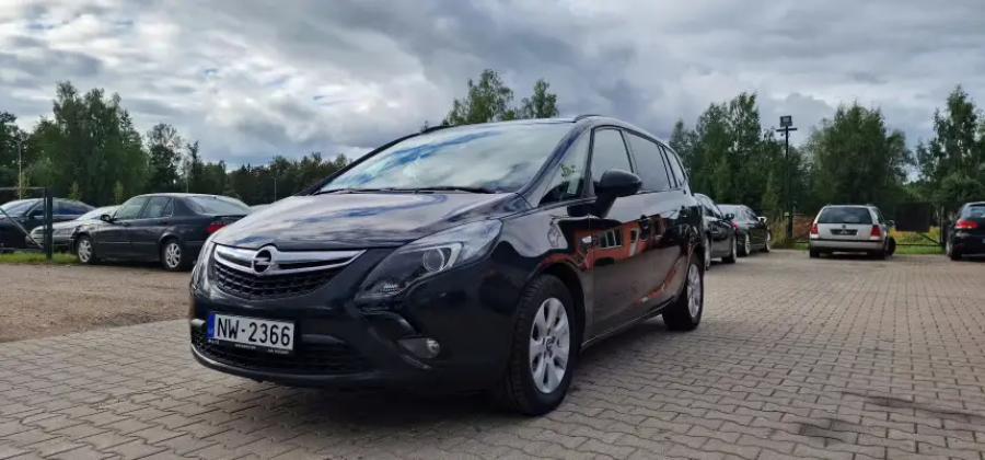 Melns Opel Zafira 2015 Valmiera, ar dzinēja tilpumu 1.60 L un nobraukumu 191 tūkst. km par 6300 €, foto 7 vietnē AUTOMOTO.COM.LV