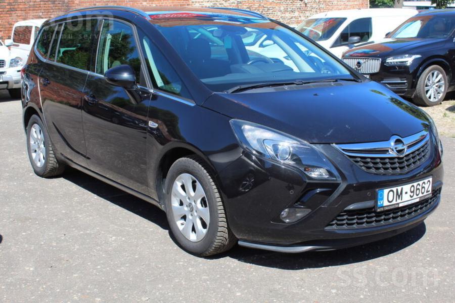Melns Opel Zafira 2015 Liepāja, ar dzinēja tilpumu 1.60 L un nobraukumu 132 tūkst. km par 7500 €, foto 1 vietnē AUTOMOTO.COM.LV