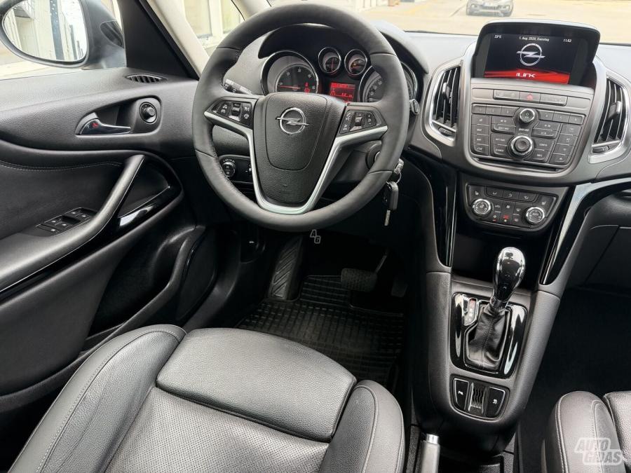 Melns Opel Zafira 2015 Viļņa, ar dzinēja tilpumu 2.00 L un nobraukumu 160 tūkst. km par 6800 €, foto 15 vietnē AUTOMOTO.COM.LV
