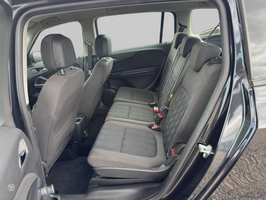 Melns Opel Zafira 2015 Kauņa, ar dzinēja tilpumu 1.60 L un nobraukumu 288 tūkst. km par 6890 €, foto 13 vietnē AUTOMOTO.COM.LV