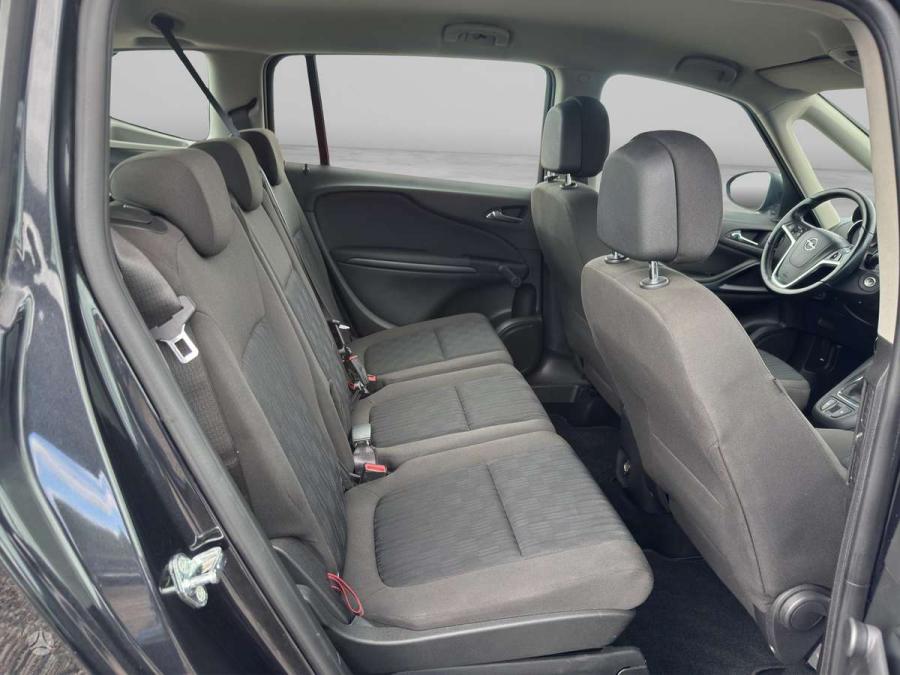 Melns Opel Zafira 2015 Kauņa, ar dzinēja tilpumu 1.60 L un nobraukumu 288 tūkst. km par 6890 €, foto 19 vietnē AUTOMOTO.COM.LV
