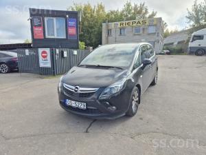 Melns Opel Zafira 2015 Rīga, ar dzinēja tilpumu 2.00 L un nobraukumu 287 tūkst. km par 6390 €, foto  vietnē AUTOMOTO.COM.LV
