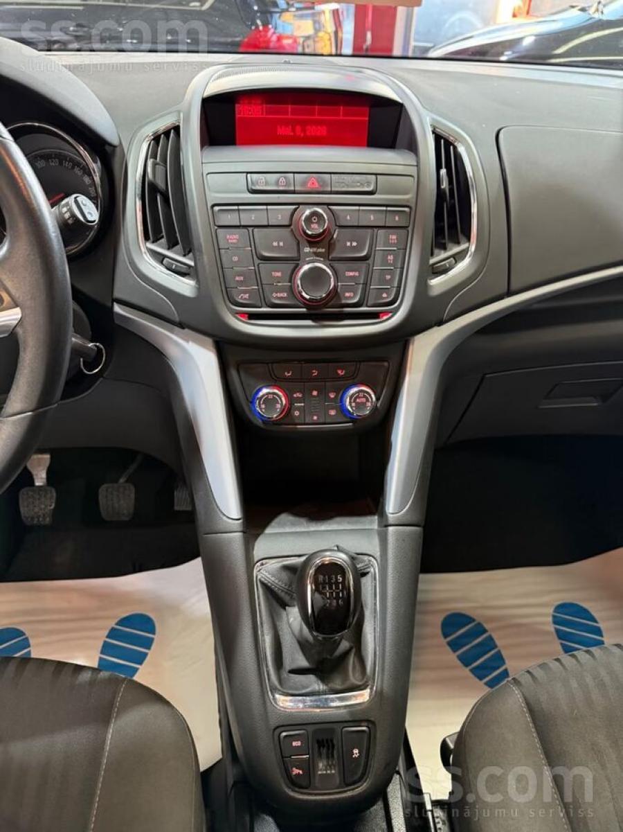 Melns Opel Zafira 2015 Ogre, ar dzinēja tilpumu 2.00 L un nobraukumu 217 tūkst. km par 6690 €, foto 10 vietnē AUTOMOTO.COM.LV