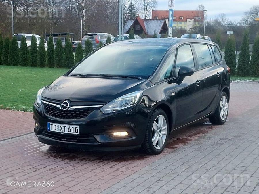 Melns Opel Zafira 2016 Cēsis, ar dzinēja tilpumu 1.60 L un nobraukumu 194 tūkst. km par 7950 €, foto 1 vietnē AUTOMOTO.COM.LV