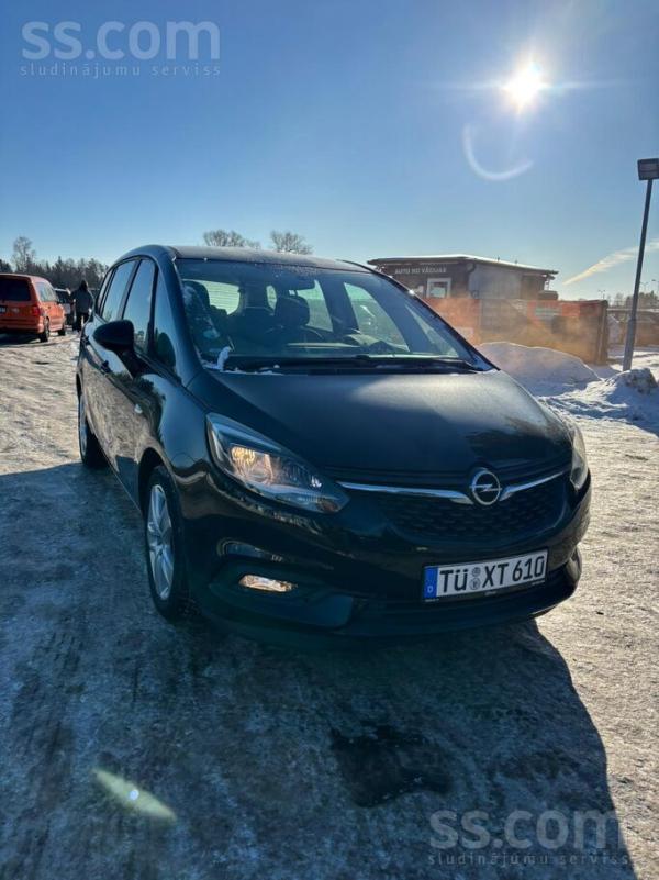 Melns Opel Zafira 2016 Cēsis, ar dzinēja tilpumu 1.60 L un nobraukumu 195 tūkst. km par 8000 €, foto 2 vietnē AUTOMOTO.COM.LV