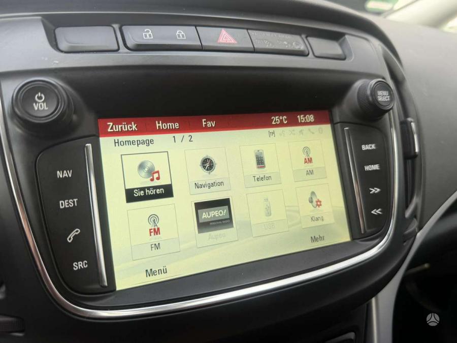 Melns Opel Zafira 2016 Viļņa, ar dzinēja tilpumu 1.96 L un nobraukumu 192 tūkst. km par 7900 €, foto 18 vietnē AUTOMOTO.COM.LV