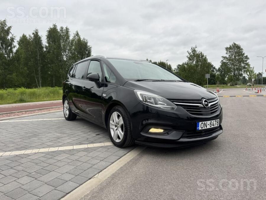 Melns Opel Zafira 2017 Jelgava, ar dzinēja tilpumu 2.00 L un nobraukumu 0 tūkst. km par 10350 €, foto 3 vietnē AUTOMOTO.COM.LV