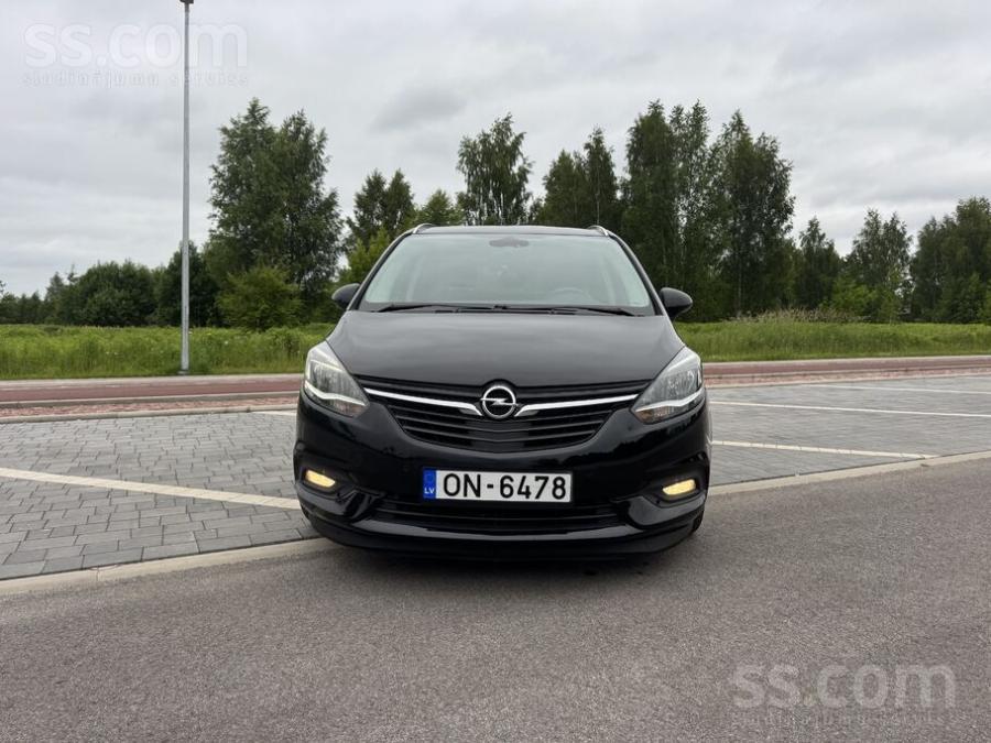 Melns Opel Zafira 2017 Jelgava, ar dzinēja tilpumu 2.00 L un nobraukumu 0 tūkst. km par 10350 €, foto 6 vietnē AUTOMOTO.COM.LV