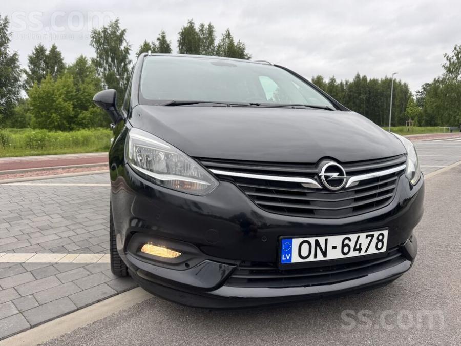 Melns Opel Zafira 2017 Jelgava, ar dzinēja tilpumu 2.00 L un nobraukumu 0 tūkst. km par 10350 €, foto 7 vietnē AUTOMOTO.COM.LV