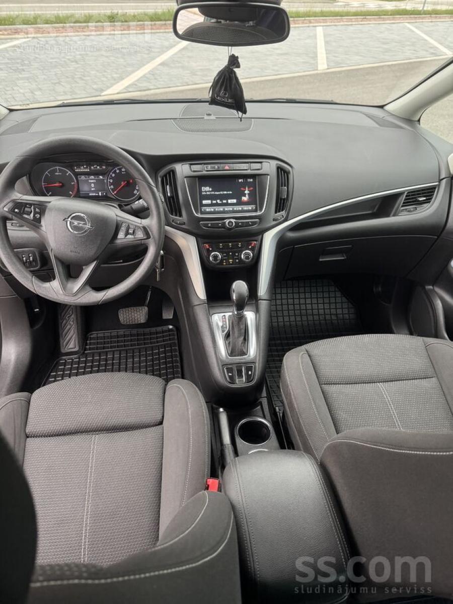 Melns Opel Zafira 2017 Jelgava, ar dzinēja tilpumu 2.00 L un nobraukumu 0 tūkst. km par 10350 €, foto 16 vietnē AUTOMOTO.COM.LV