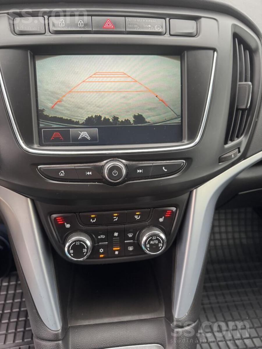 Melns Opel Zafira 2017 Jelgava, ar dzinēja tilpumu 2.00 L un nobraukumu 0 tūkst. km par 10350 €, foto 17 vietnē AUTOMOTO.COM.LV