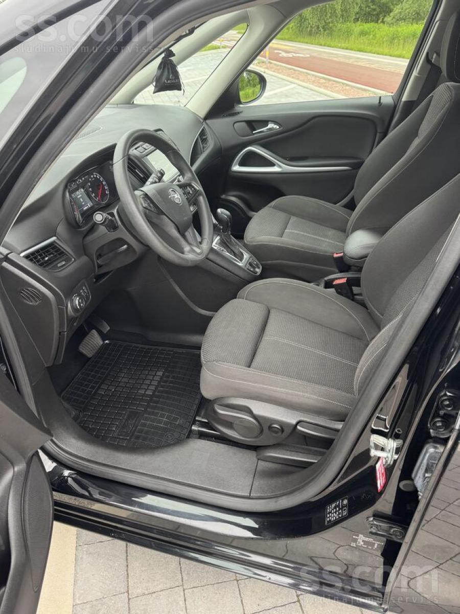 Melns Opel Zafira 2017 Jelgava, ar dzinēja tilpumu 2.00 L un nobraukumu 0 tūkst. km par 10350 €, foto 18 vietnē AUTOMOTO.COM.LV
