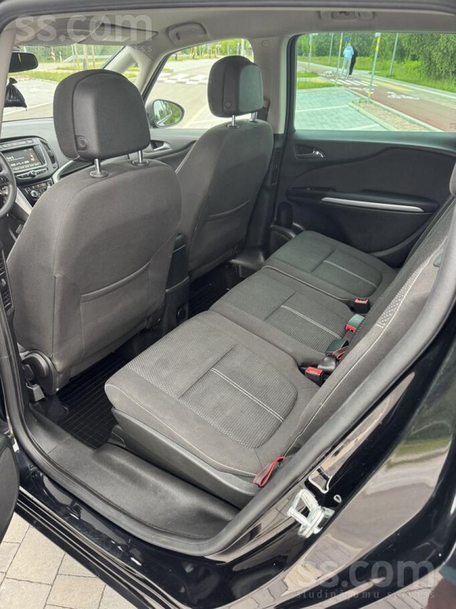 Melns Opel Zafira 2017 Jelgava, ar dzinēja tilpumu 2.00 L un nobraukumu 0 tūkst. km par 10350 €, foto 26 vietnē AUTOMOTO.COM.LV