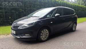 Black Opel Zafira 2017 in Riga, with an engine capacity of 1.60 L and mileage of 320 thousand km for 5400 €, photo  on AUTOMOTO.COM.LV