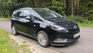 Melns Opel Zafira 2017 Rīga, ar dzinēja tilpumu 1.60 L un nobraukumu 320 tūkst. km par 5400 €, foto 5 vietnē AUTOMOTO.COM.LV