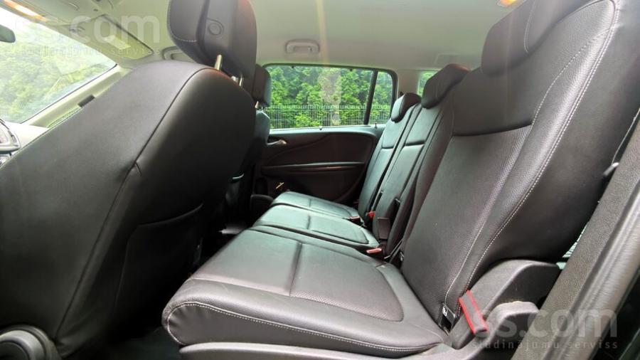 Melns Opel Zafira 2017 Rīga, ar dzinēja tilpumu 1.60 L un nobraukumu 320 tūkst. km par 5400 €, foto 12 vietnē AUTOMOTO.COM.LV