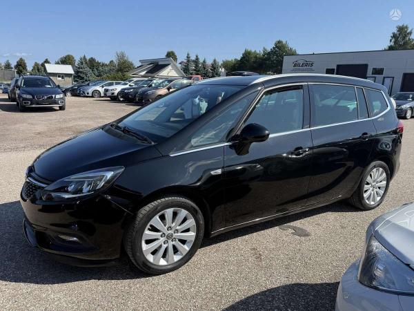 Melns Opel Zafira 2017 Utena, ar dzinēja tilpumu 1.36 L un nobraukumu 157 tūkst. km par 6500 €, foto 2 vietnē AUTOMOTO.COM.LV