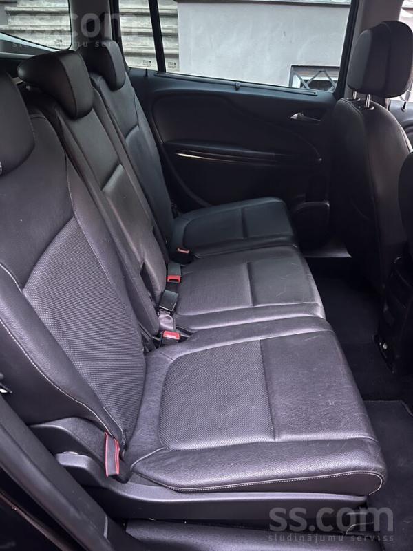 Черный Опель Зафира 2017 в Цесис, объемом двигателя 1.60 л и пробегом 320 тыс. км за 6700 €, фото 8 на AUTOMOTO.COM.LV