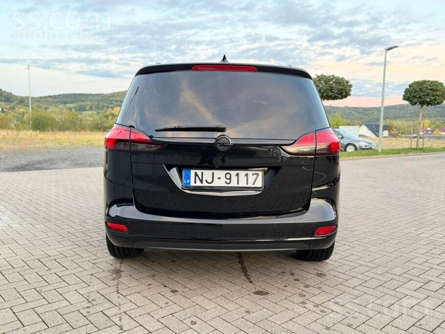 Melns Opel Zafira 2017 Jelgava, ar dzinēja tilpumu 1.60 L un nobraukumu 278 tūkst. km par 8200 €, foto 5 vietnē AUTOMOTO.COM.LV