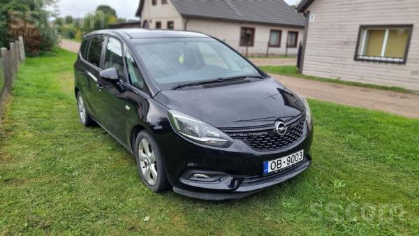 Melns Opel Zafira 2017 Jēkabpils, ar dzinēja tilpumu 2.00 L un nobraukumu 201 tūkst. km par 7500 €, foto 6 vietnē AUTOMOTO.COM.LV