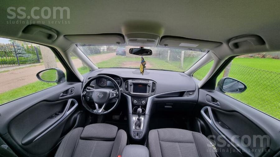 Melns Opel Zafira 2017 Jēkabpils, ar dzinēja tilpumu 2.00 L un nobraukumu 201 tūkst. km par 7500 €, foto 10 vietnē AUTOMOTO.COM.LV