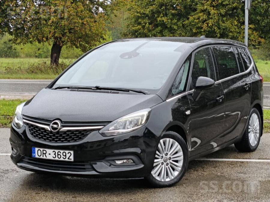 Melns Opel Zafira 2017 Ogre, ar dzinēja tilpumu 1.40 L un nobraukumu 250 tūkst. km par 6250 €, foto 4 vietnē AUTOMOTO.COM.LV