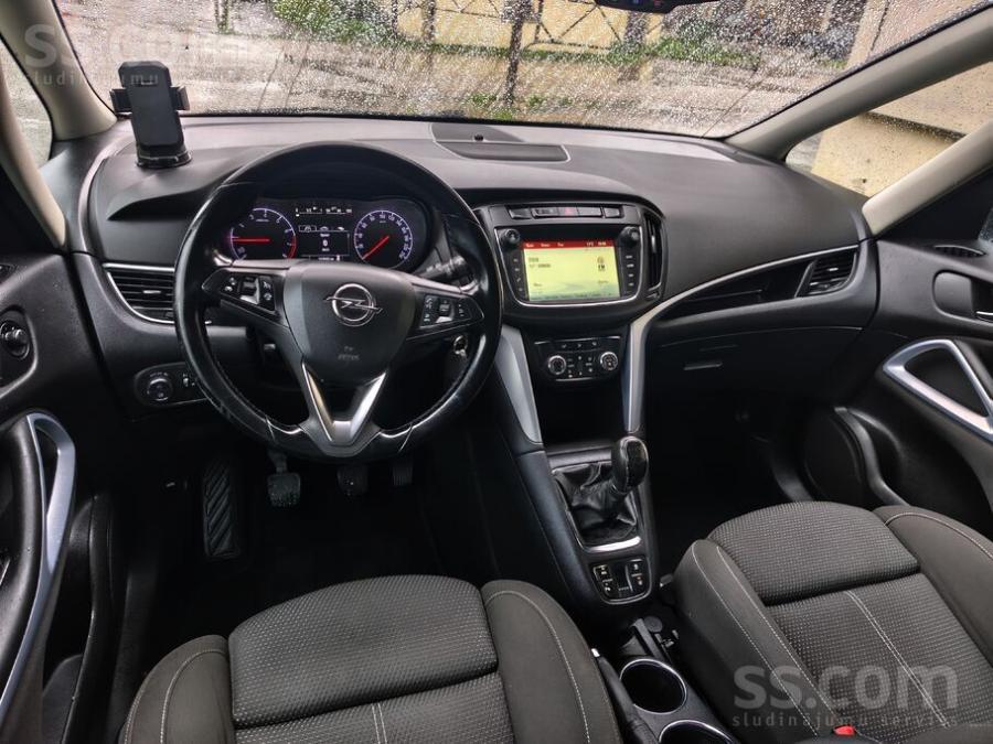 Melns Opel Zafira 2017 Ogre, ar dzinēja tilpumu 1.40 L un nobraukumu 250 tūkst. km par 6250 €, foto 14 vietnē AUTOMOTO.COM.LV