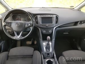 Black Opel Zafira 2018 in Riga, with an engine capacity of 2.00 L and mileage of 184 thousand km for 10290 €, photo 14 on AUTOMOTO.COM.LV