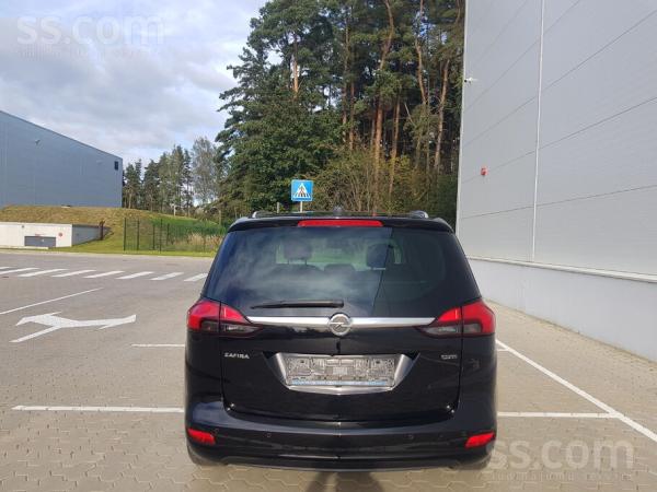 Melns Opel Zafira 2018 Rīga, ar dzinēja tilpumu 2.00 L un nobraukumu 184 tūkst. km par 9480 €, foto 6 vietnē AUTOMOTO.COM.LV