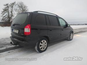 Black Opel Zafira 2004 in Paide, with an engine capacity of 2.00 L and mileage of 353 thousand km for 1290 €, photo 6 on AUTOMOTO.COM.LV