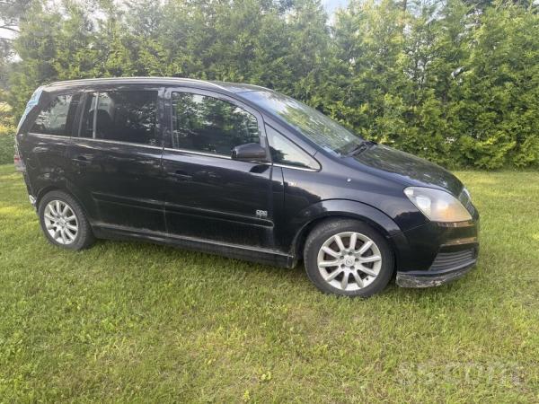 Melns Opel Zafira 2008 Rīga, ar dzinēja tilpumu 1.90 L un nobraukumu 301 tūkst. km par 850 €, foto 1 vietnē AUTOMOTO.COM.LV