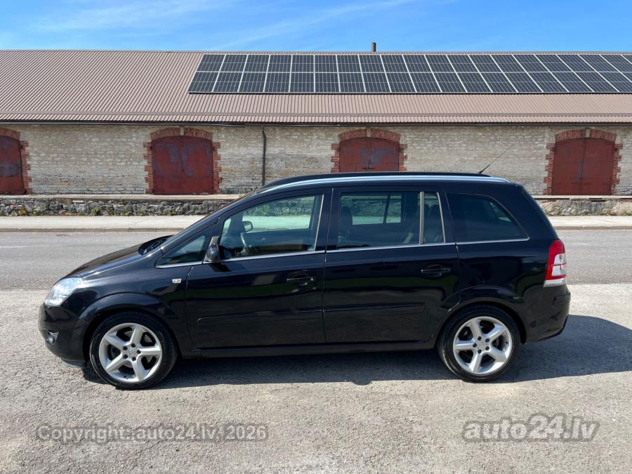 Black Opel Zafira 2008 in Paide, with an engine capacity of 1.70 L and mileage of 236 thousand km for 2299 €, photo 4 on AUTOMOTO.COM.LV