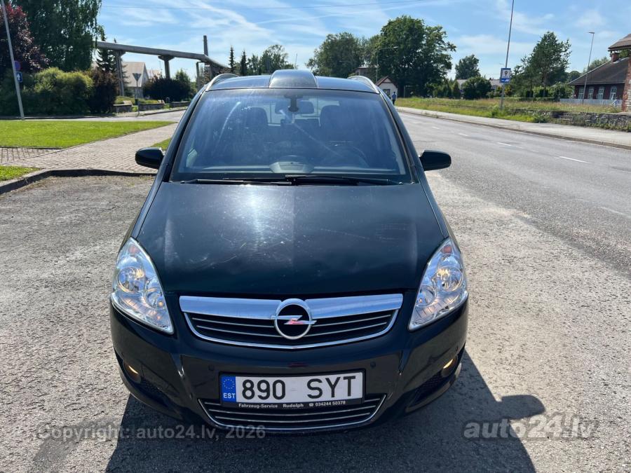Black Opel Zafira 2008 in Paide, with an engine capacity of 1.70 L and mileage of 236 thousand km for 2299 €, photo 7 on AUTOMOTO.COM.LV