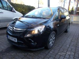 Melns Opel Zafira 2014 Tallina, ar dzinēja tilpumu 1.60 L un nobraukumu 348 tūkst. km par 4950 €, foto  vietnē AUTOMOTO.COM.LV