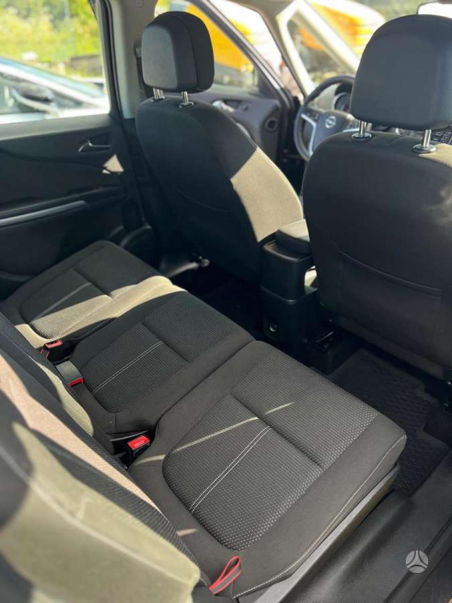 Melns Opel Zafira 2016 Gargždai, ar dzinēja tilpumu 2.00 L un nobraukumu 245 tūkst. km par 8700 €, foto 5 vietnē AUTOMOTO.COM.LV