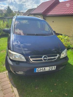 Blue Opel Zafira 2003 in Klaipeda, with an engine capacity of 1.80 L and mileage of 307 thousand km for 990 €, photo 4 on AUTOMOTO.COM.LV