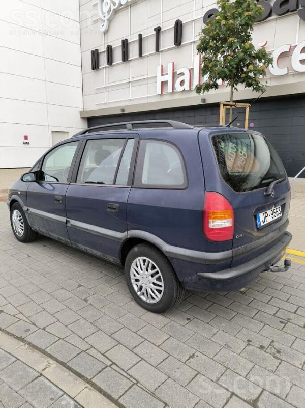 Zils Opel Zafira 1999 Rīga, ar dzinēja tilpumu 2.00 L un nobraukumu 297 tūkst. km par 1250 €, foto 2 vietnē AUTOMOTO.COM.LV