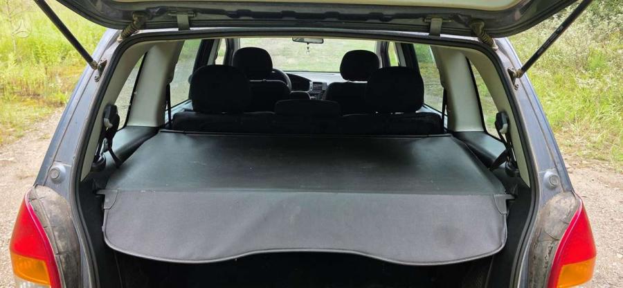 Blue Opel Zafira 1999 in Vilnius, with an engine capacity of 1.80 L and mileage of 322 thousand km for 1100 €, photo 11 on AUTOMOTO.COM.LV