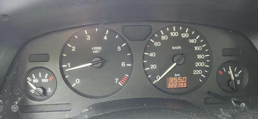 Blue Opel Zafira 1999 in Vilnius, with an engine capacity of 1.80 L and mileage of 322 thousand km for 1100 €, photo 15 on AUTOMOTO.COM.LV