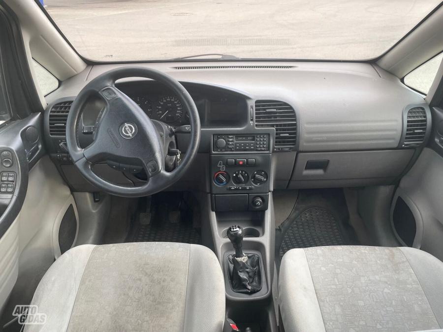Zils Opel Zafira 2000 Viļņa, ar dzinēja tilpumu 2.00 L un nobraukumu 239 tūkst. km par 980 €, foto 6 vietnē AUTOMOTO.COM.LV