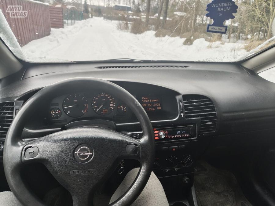 Zils Opel Zafira 2001 Jonava, ar dzinēja tilpumu 2.00 L un nobraukumu 443 tūkst. km par 1100 €, foto 9 vietnē AUTOMOTO.COM.LV