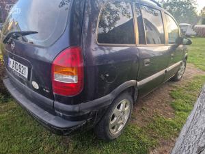 Blue Opel Zafira 2001 in Anyksciai, with an engine capacity of 2.00 L and mileage of 400 thousand km for 490 €, photo 5 on AUTOMOTO.COM.LV