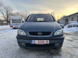 Синий Опель Зафира 2001 в Лимбажи, объемом двигателя 1.80 л и пробегом 94 тыс. км за 2950 €, фото 3 на AUTOMOTO.COM.LV