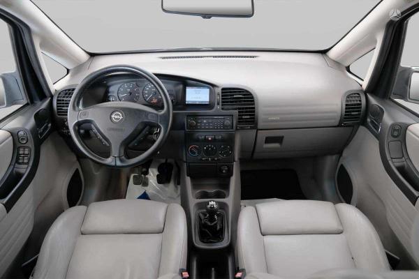 Zils Opel Zafira 2002 Kauņa, ar dzinēja tilpumu 2.20 L un nobraukumu 224 tūkst. km par 390 €, foto 10 vietnē AUTOMOTO.COM.LV