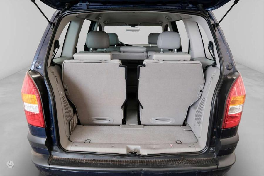 Zils Opel Zafira 2002 Kauņa, ar dzinēja tilpumu 2.20 L un nobraukumu 224 tūkst. km par 390 €, foto 14 vietnē AUTOMOTO.COM.LV