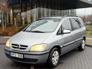 Zils Opel Zafira 2003 Viļņa, ar dzinēja tilpumu 2.00 L un nobraukumu 245 tūkst. km par 970 €, foto  vietnē AUTOMOTO.COM.LV