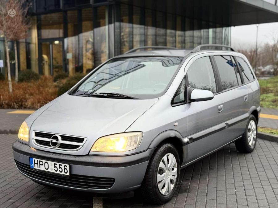 Zils Opel Zafira 2003 Viļņa, ar dzinēja tilpumu 2.00 L un nobraukumu 245 tūkst. km par 970 €, foto 1 vietnē AUTOMOTO.COM.LV