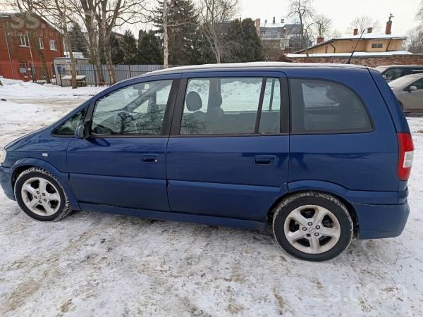 Zils Opel Zafira 2003 Liepāja, ar dzinēja tilpumu 2.20 L un nobraukumu 327 tūkst. km par 1500 €, foto 3 vietnē AUTOMOTO.COM.LV