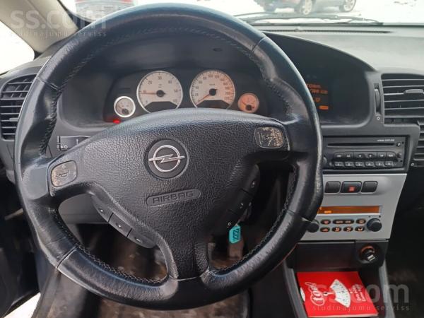 Zils Opel Zafira 2003 Liepāja, ar dzinēja tilpumu 2.20 L un nobraukumu 327 tūkst. km par 1500 €, foto 5 vietnē AUTOMOTO.COM.LV